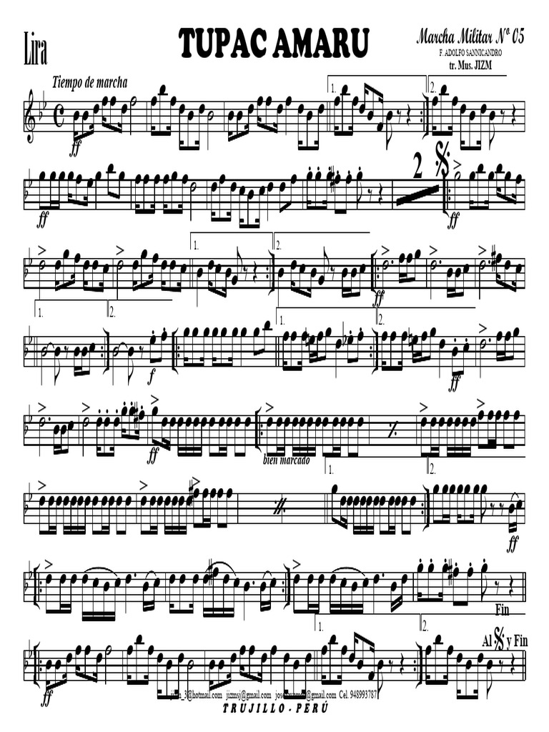 TUPAC AMARU Lira | PDF