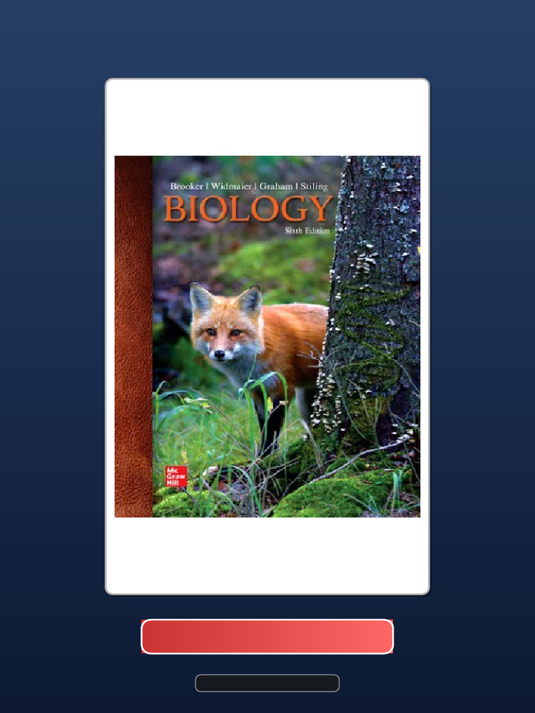 Biology 6th Edition Brooker Full Download | PDF | Genetics | Cell (Biology)