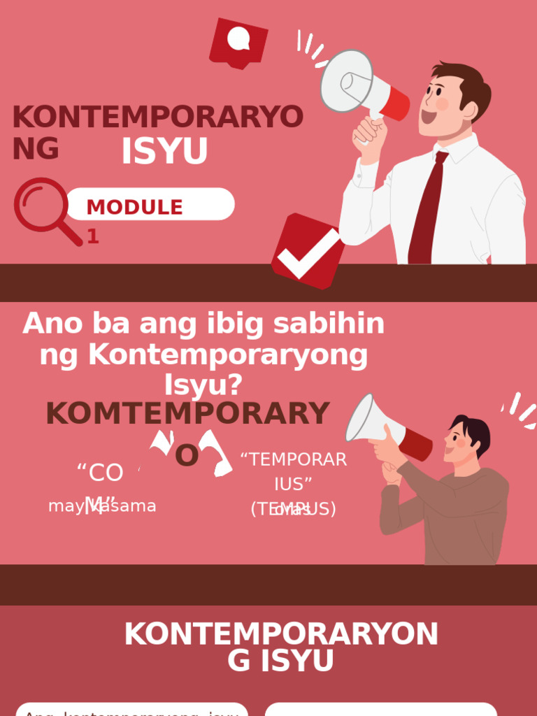Kontemporaryong Isyu | PDF