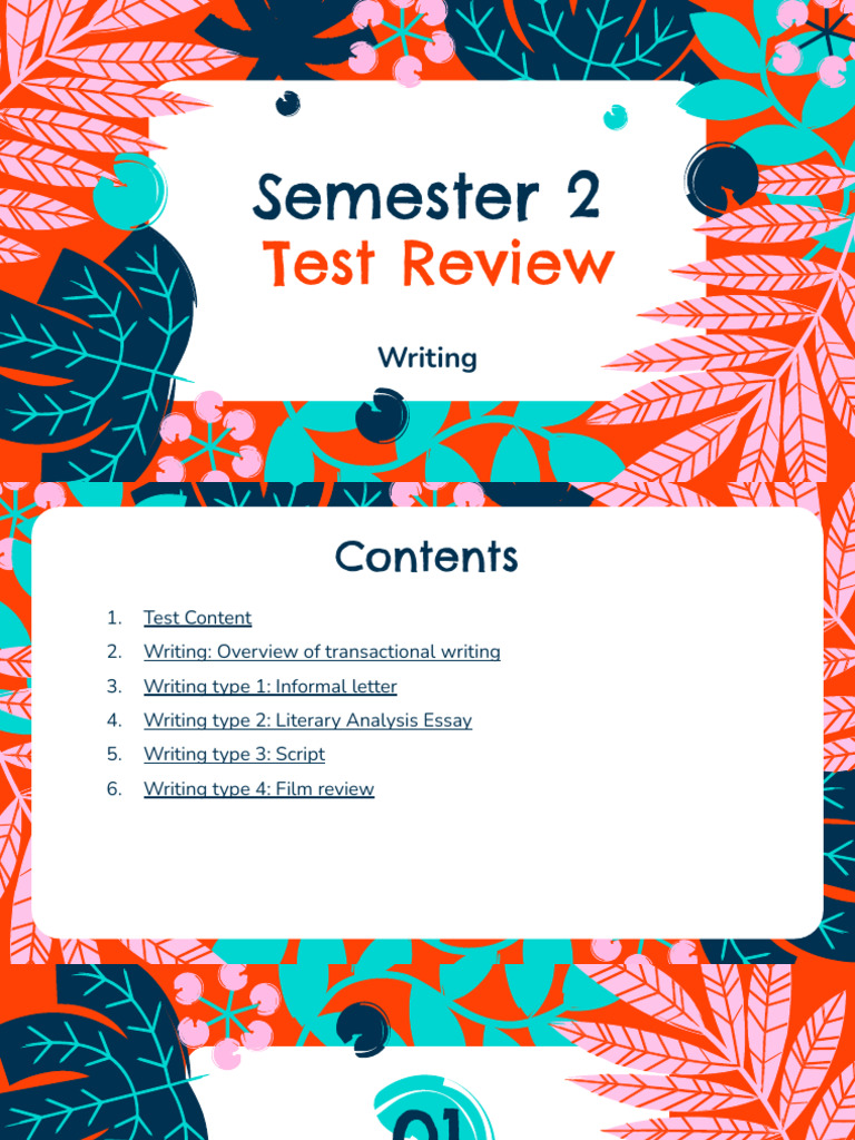 2a. G6 ELA-WRITING - Semester 2 Test Review | PDF | Essays | Anne Frank
