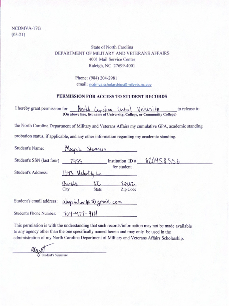 Ncdmva 17G | PDF