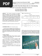 IJSREM Manuscript Template | PDF | Page Layout | Written Communication