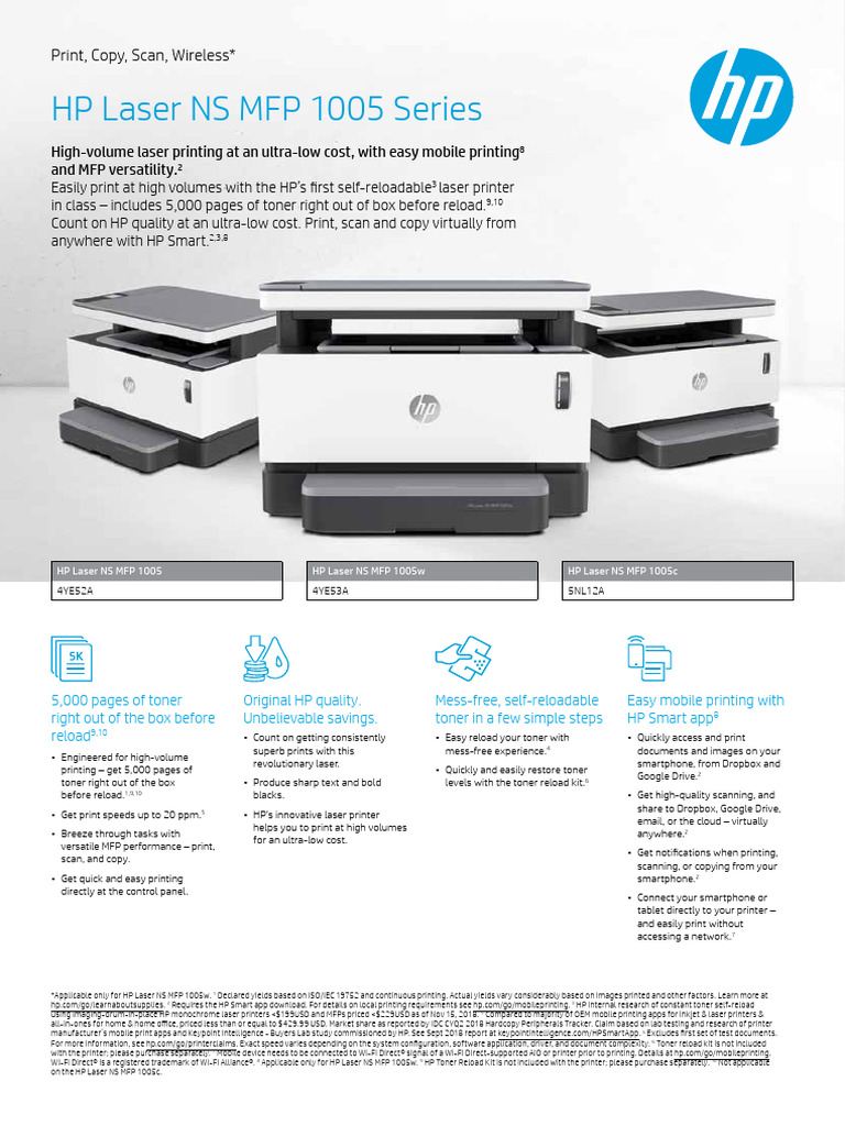 HP 1005 Laser Jet Printer | PDF | Printer (Computing) | Equipment