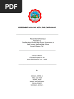 Title Defense Format | PDF | Methodology | Data