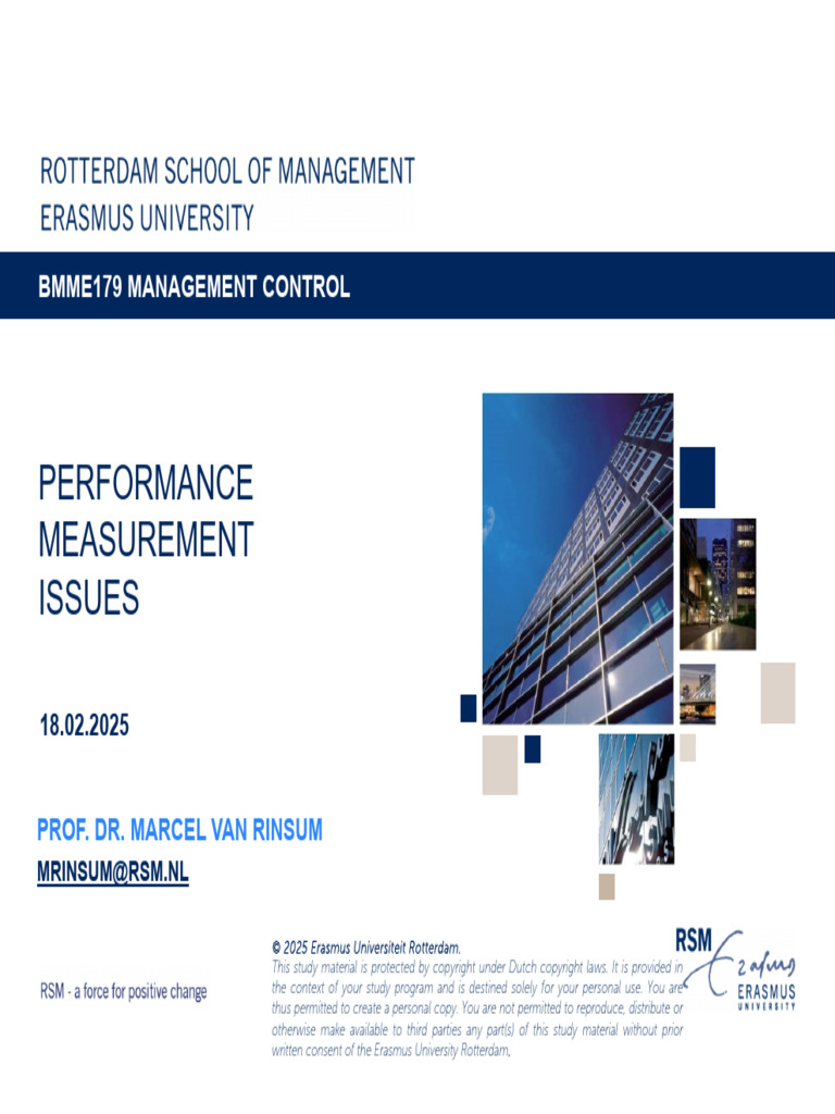 Lecture4 BMME179 2025 Full | PDF | Incentive | Executive Compensation