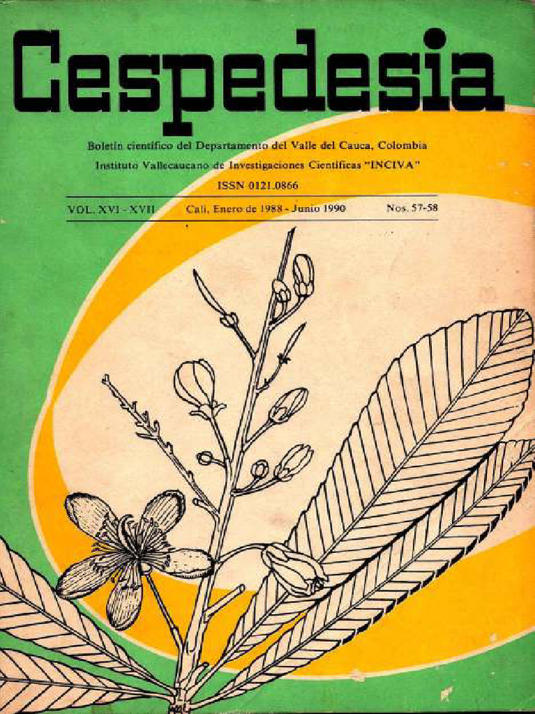 13184-CESPEDESIA Vol 16 - 17 No 57-58 Ene 1988 - Jun 1990 | PDF