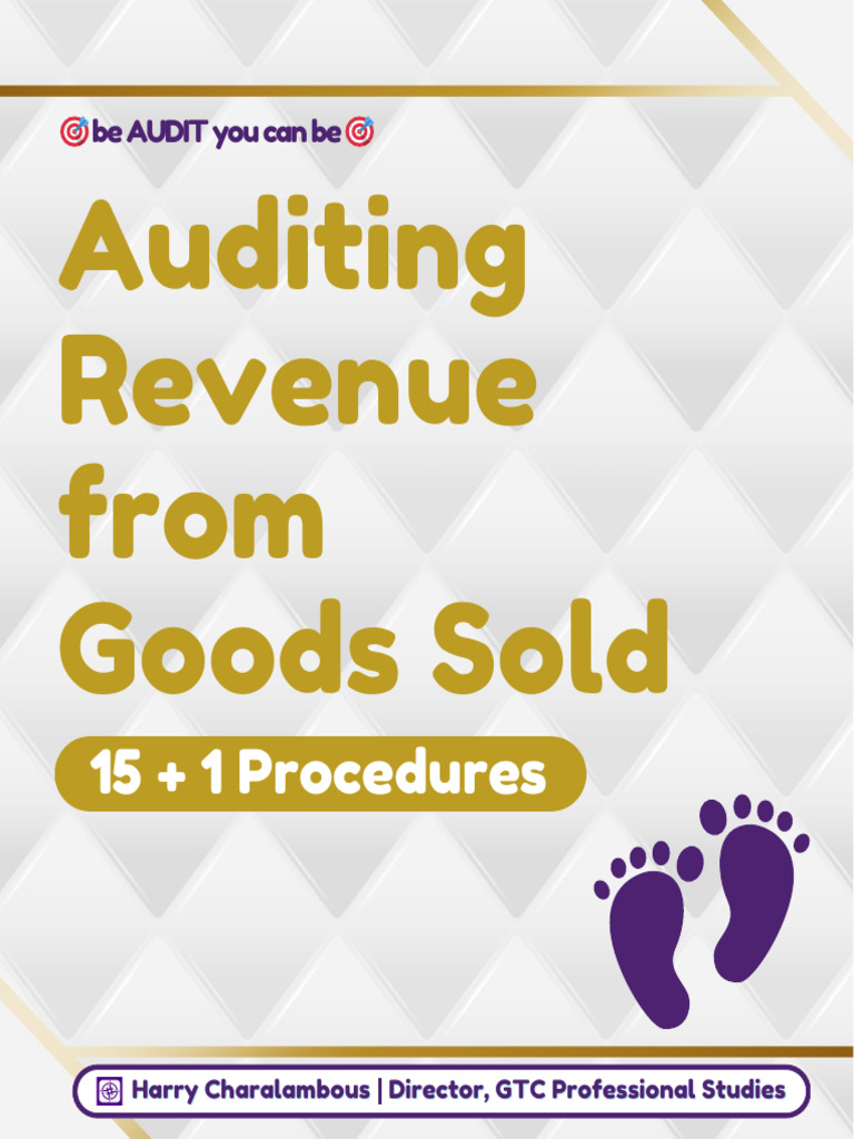 Auditing Revenue From Goods Sold | PDF | Revenue | Business Economics