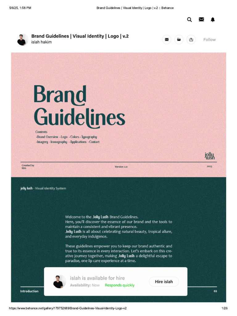 Brand Guidelines - Visual Identity - Logo - V | PDF | Communication ...