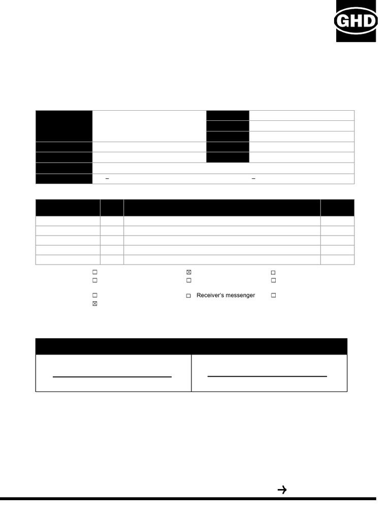 Transmittal DWG 010 | PDF