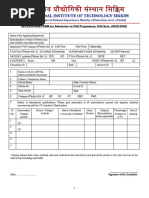 NHTC 2025 Application Form | PDF | Identity Document