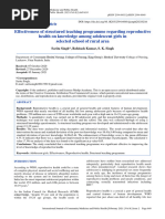 Acknowledgment of Study Participants | PDF | Learning | Cognition