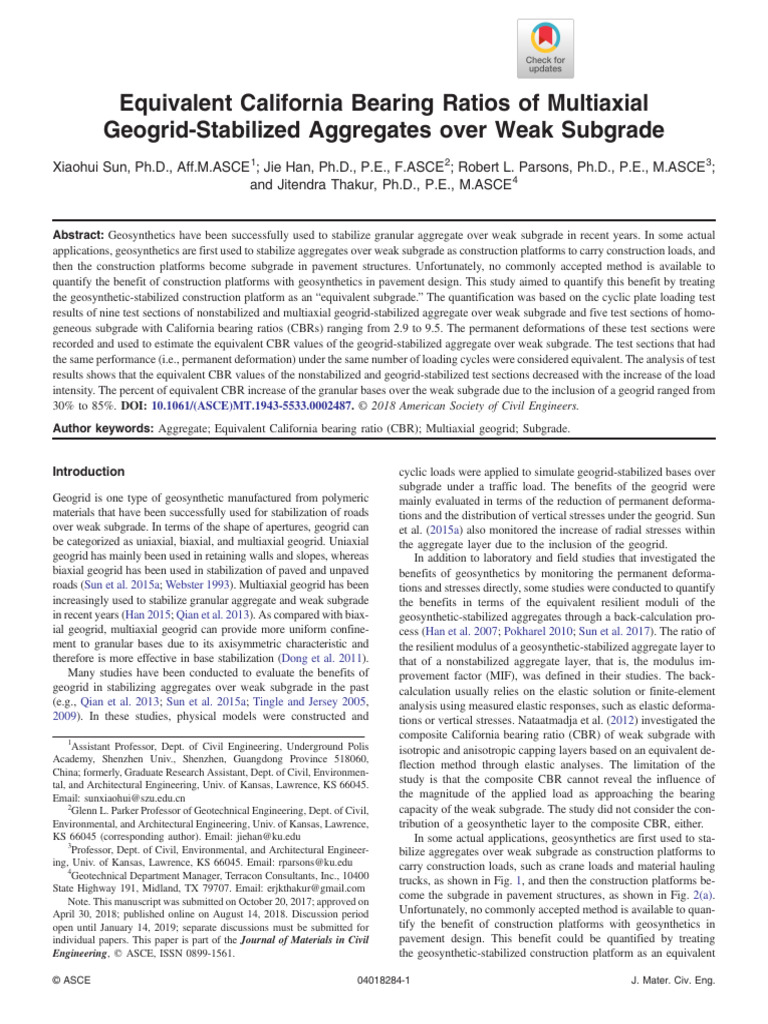 2018 Thakur Et Al Equivalent California Bearing Ratios of Multiaxial ...