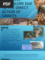 Mass Movement Prevention and Mitigation Guide | PDF | Erosion | Soil