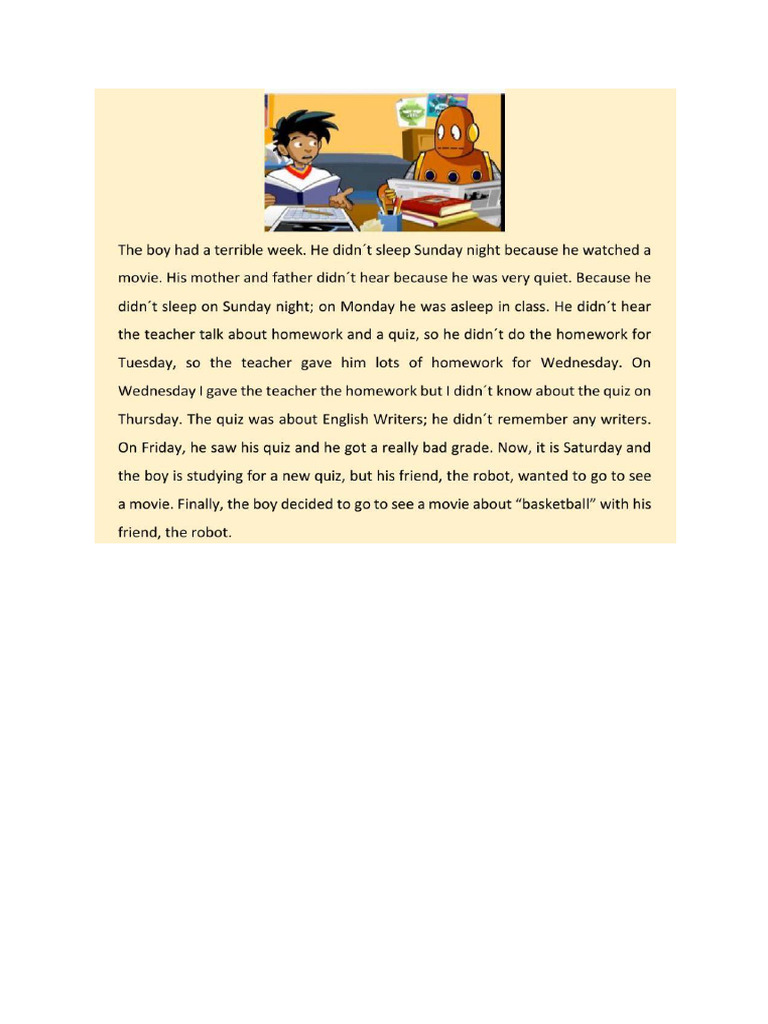 Reading Past Tense | PDF