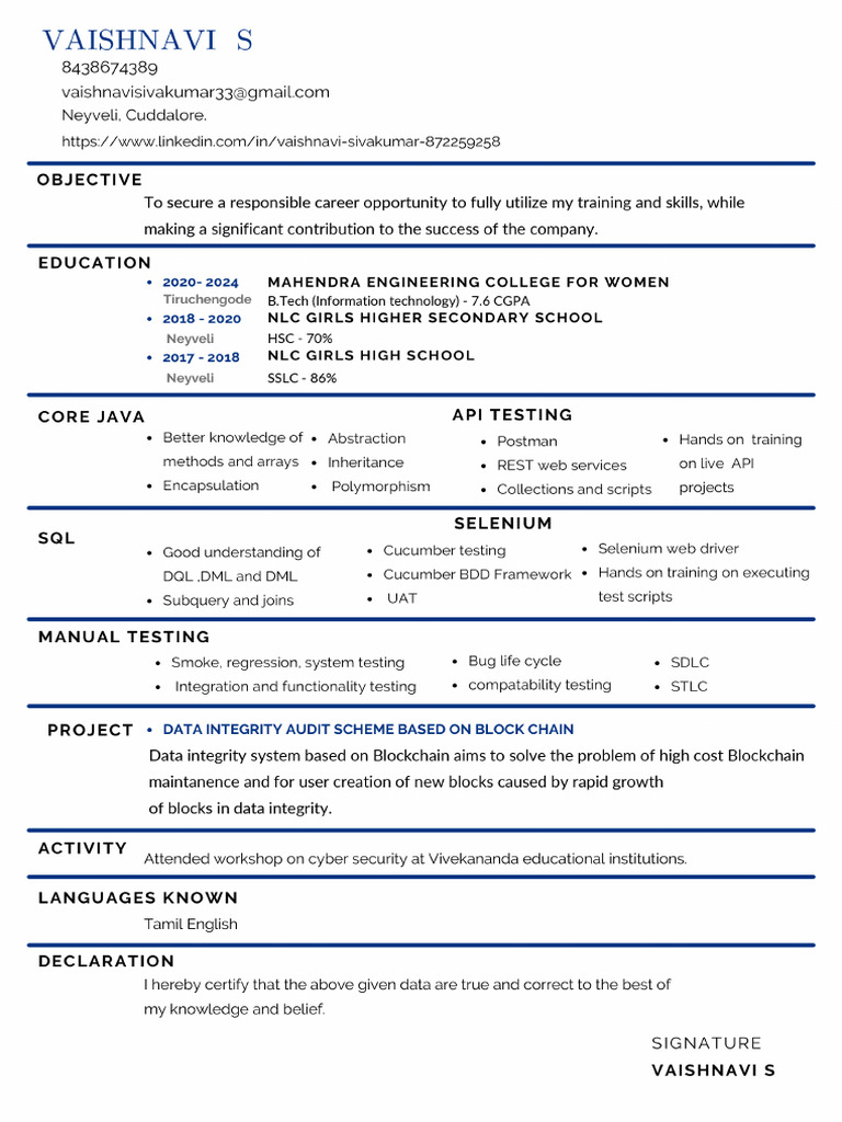 Vaishnavi Selenium | PDF