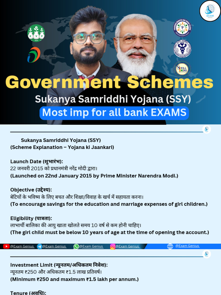 Sukanya Samriddhi Yojana (SSY) | PDF