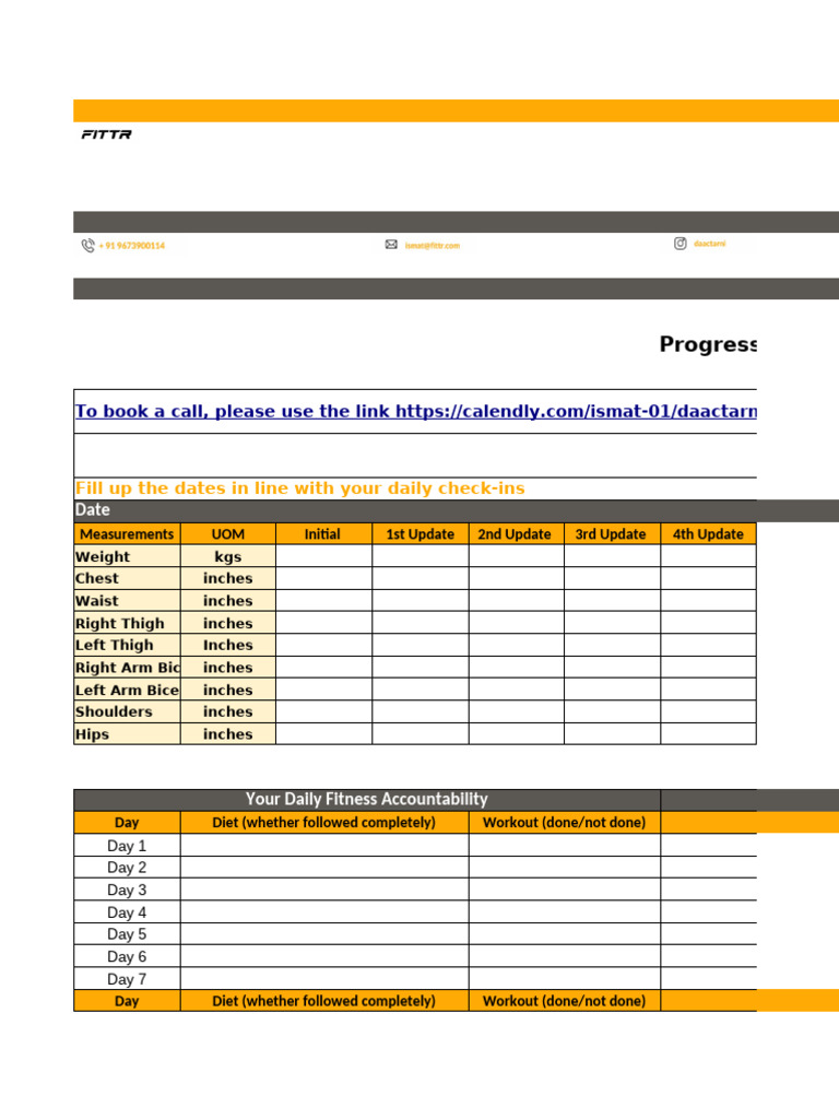 Progress Chart | PDF