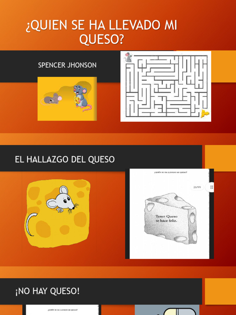 Quien Se Ha Llevado Mi Queso | PDF