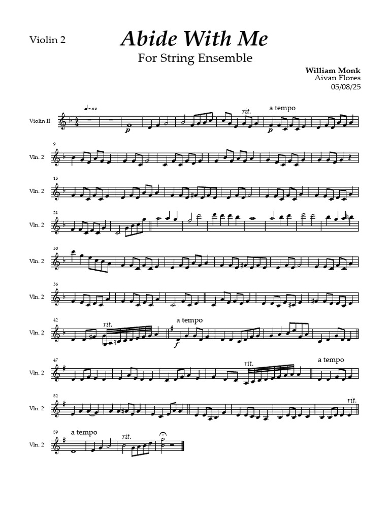 Violin 2 | PDF