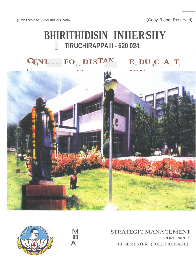 Strategic Management | PDF | Strategic Management | Strategic Planning