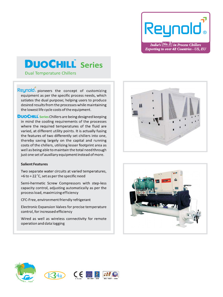 Brochure-Duochill Chiller Plant | PDF