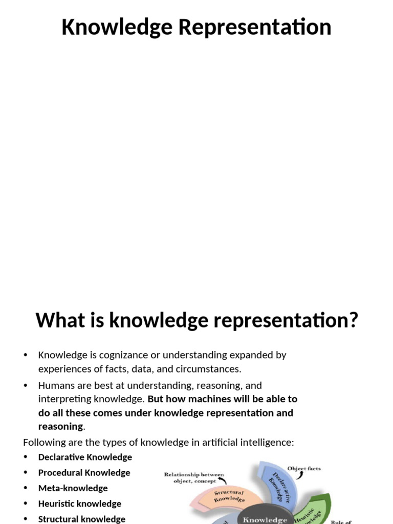 Artificial Intelligence Knowledge Representation | PDF | Knowledge Representation And Reasoning ...