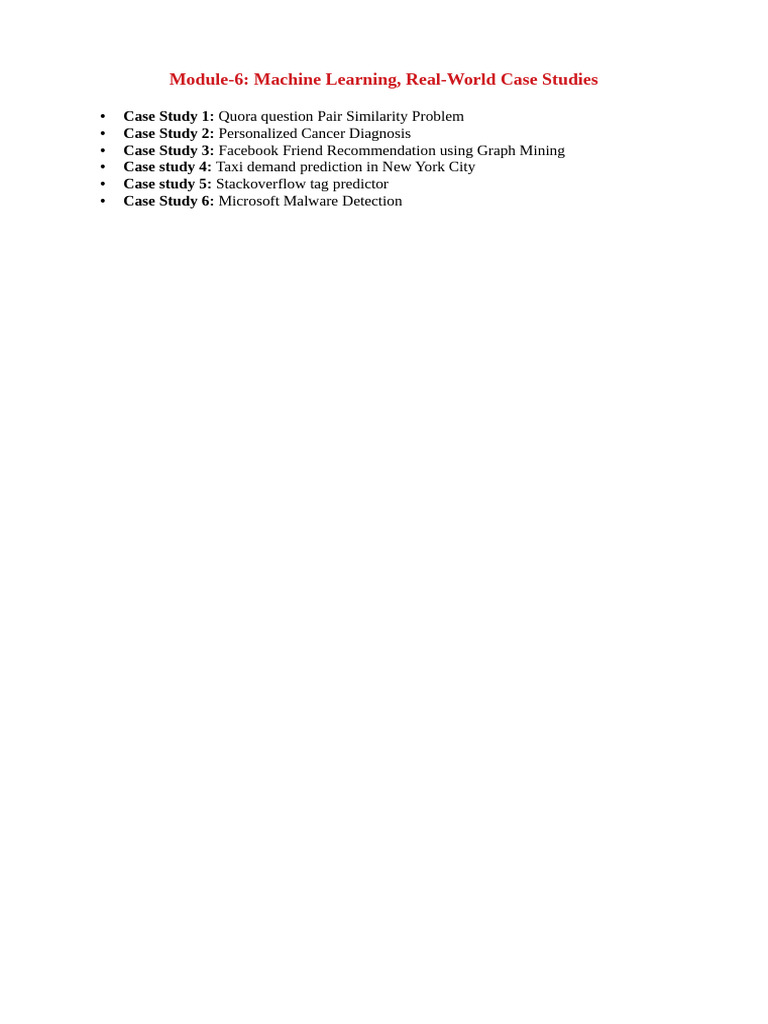 Module 6 | PDF