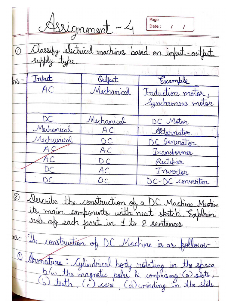1st Year BEEE Assignment 5 | PDF