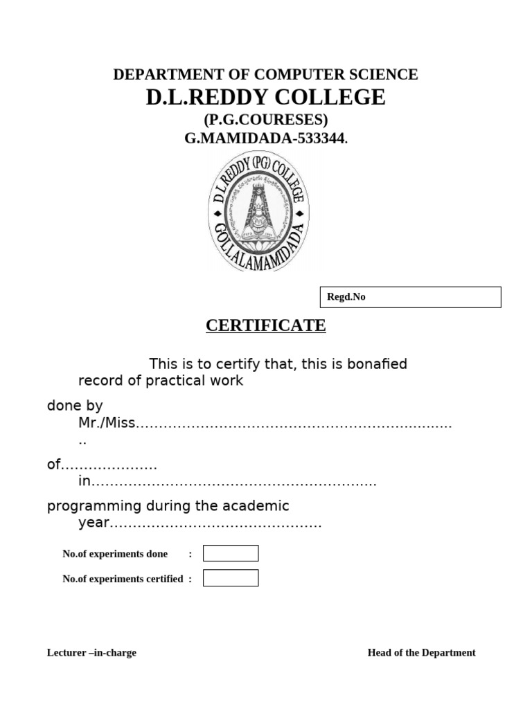 Mcarecordcertificate | PDF