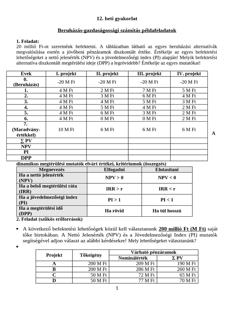 Vállgazd - 12. Heti Gyakorlat - 2022 Ősz | PDF