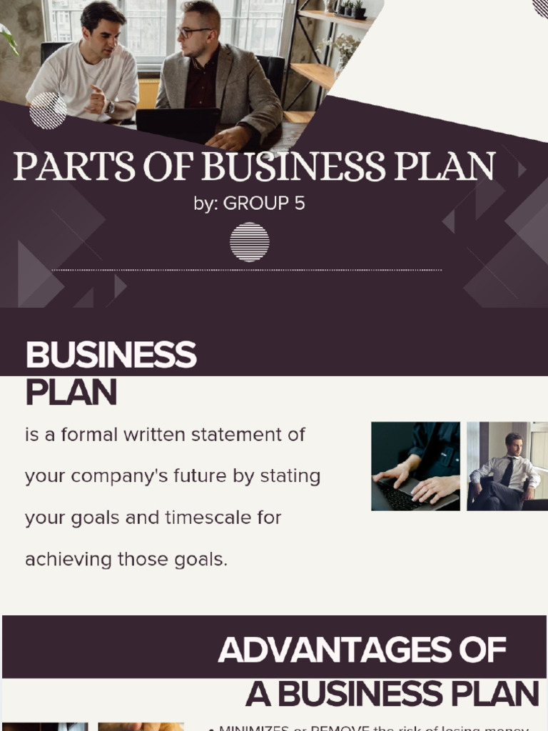 Entrep Parts of The Business Plan (1) .PPTX 20241124 174049 0000 | PDF