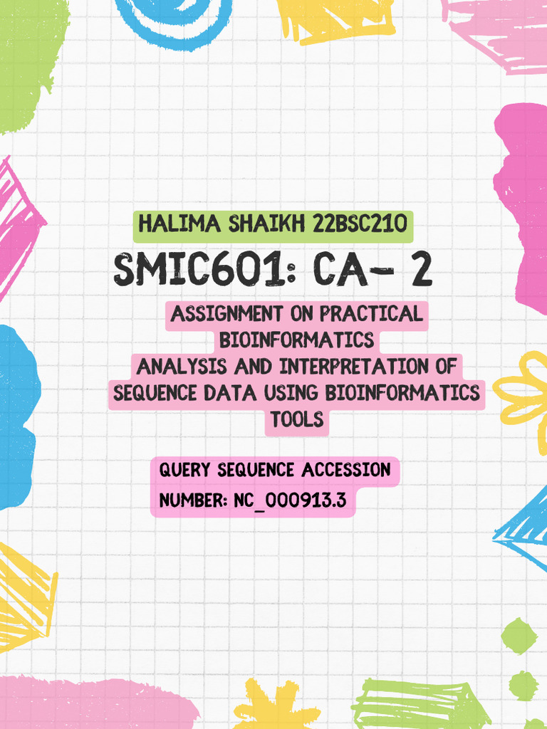 Bioinformatics Analysis of E. coli Genome | PDF | Open Reading Frame ...