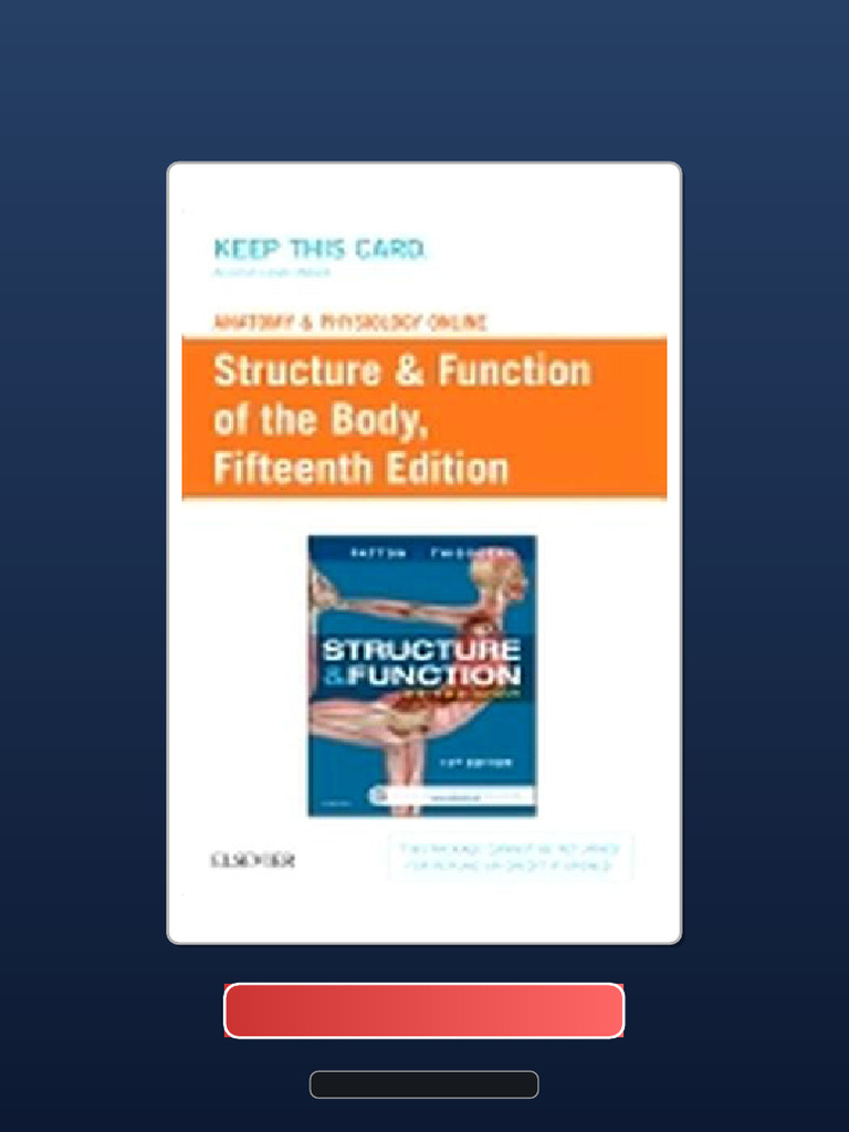 Structure and Function of The Body 15th Edition Patton Solution Manual Full Download | PDF ...