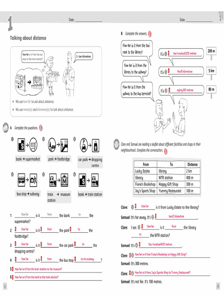 Oxford Grammar 5A (Ans) | PDF