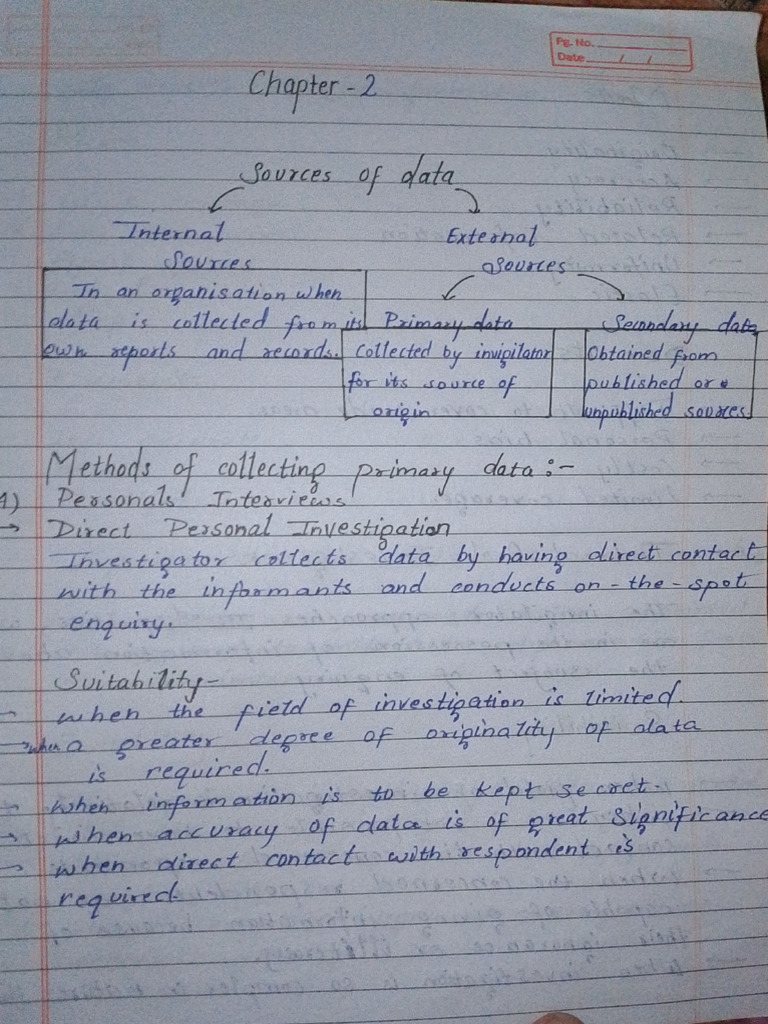Statistics Chapter 2 Notes | PDF