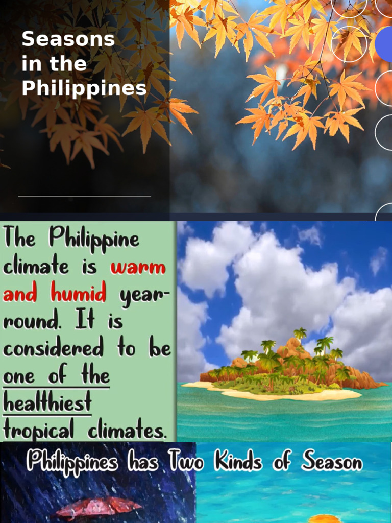Seasons in The Philippines | PDF