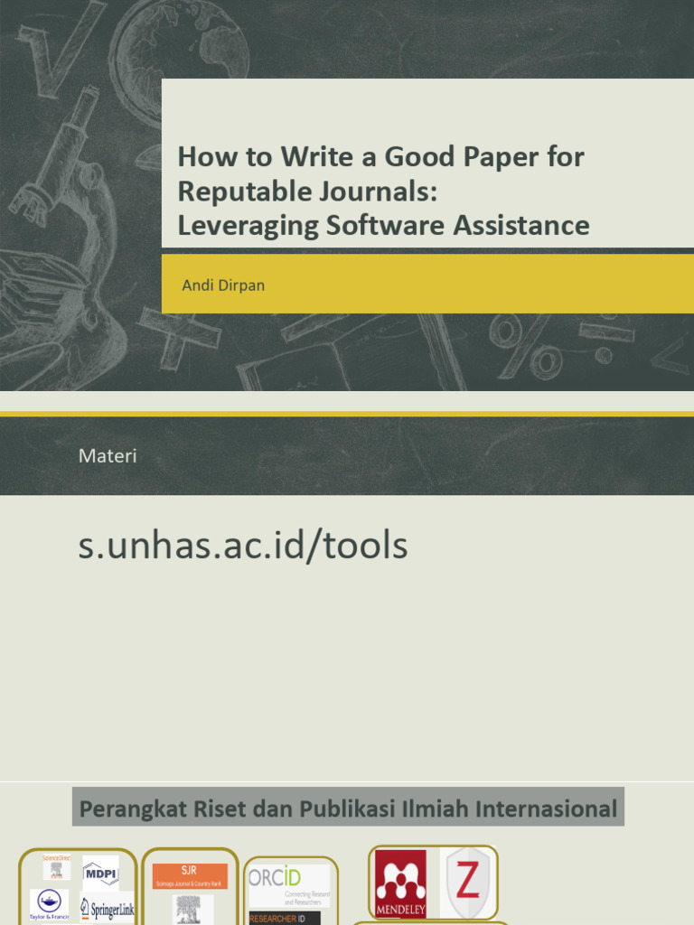 Optimalisasi Aplikasi Pada Penulisan Artikel Ilmiah (Quillbot | PDF