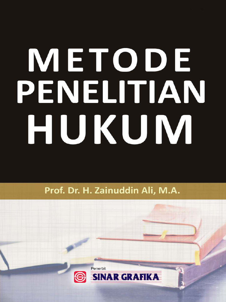 Metode Penelitian Hukum - Zainuddin Ali | PDF