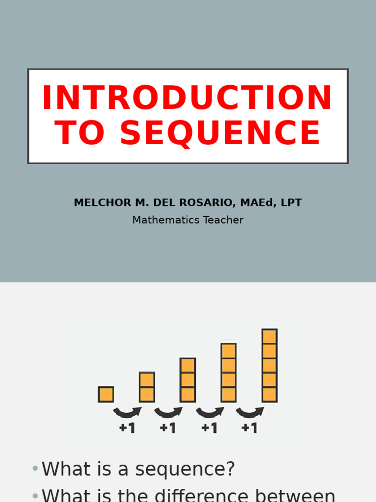 Introduction To Sequence | PDF