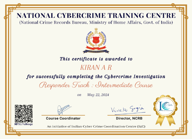 Intermediate Responder Course 2024 | PDF