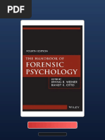 Introduction To Forensic Psychology Research and Application 6th Edition | PDF | Psychology | Crimes