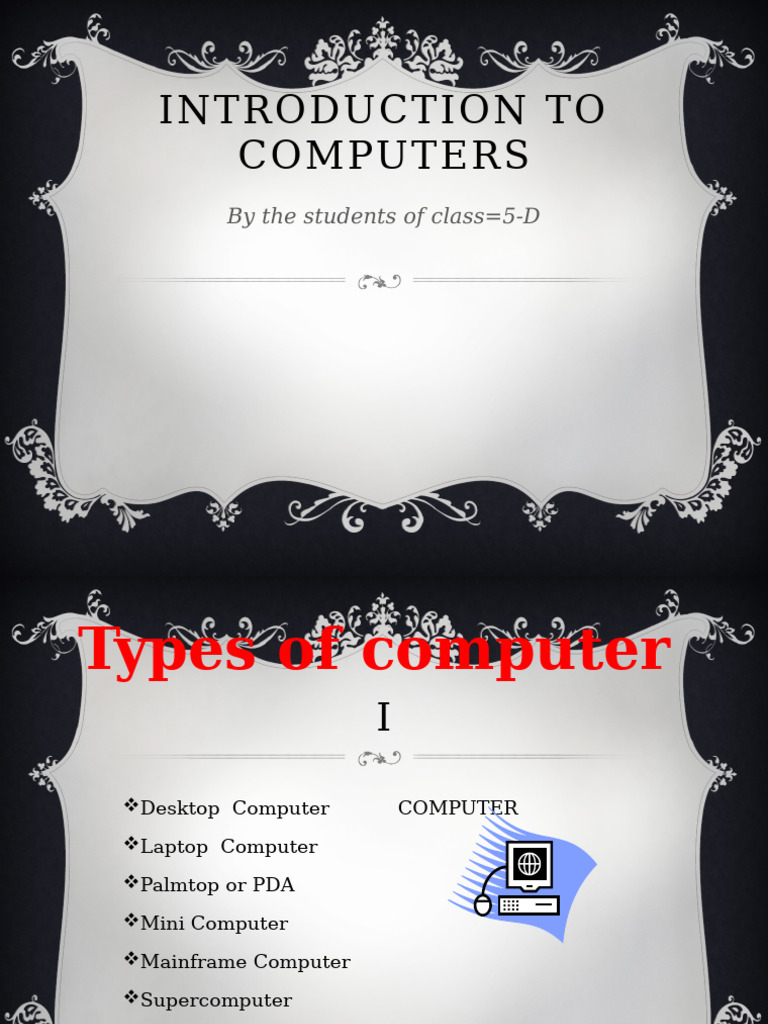 Introduction To Computers | PDF
