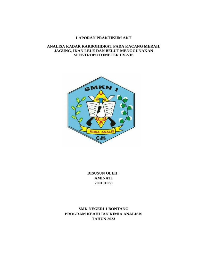 Analisis Karbohidrat dengan Metode Nelson-Somogyi | PDF