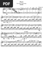 Omori Final Duet Sheet Music | PDF | Musical Forms | Musical Compositions