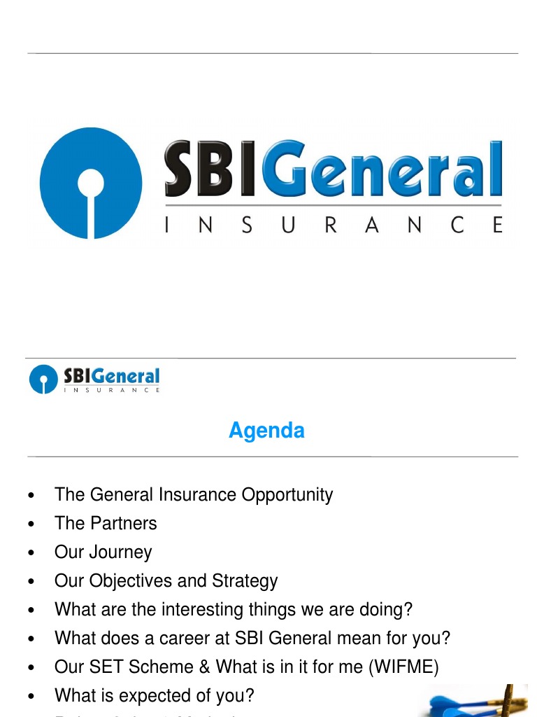 Sbi General Set PPT 2012 | PDF | Insurance | Risk