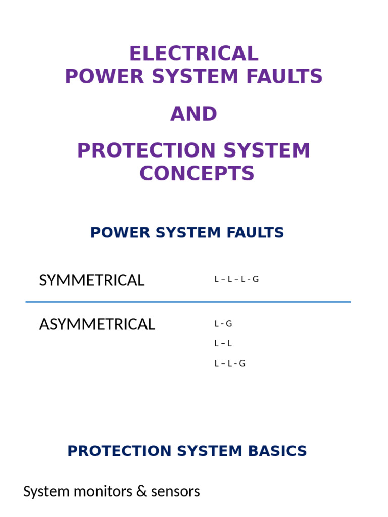 Get - Ele Fault and Protection | PDF