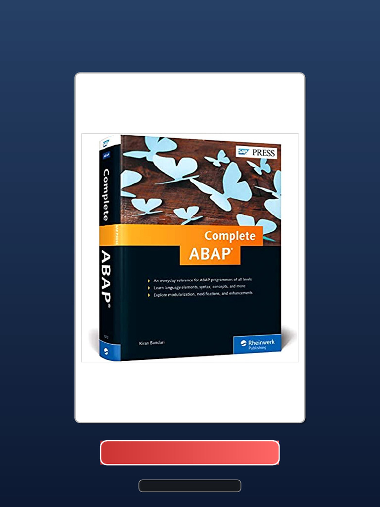 Verified PDF Download Complete Abap the Comprehensive Guide to Abap 7 5 ...