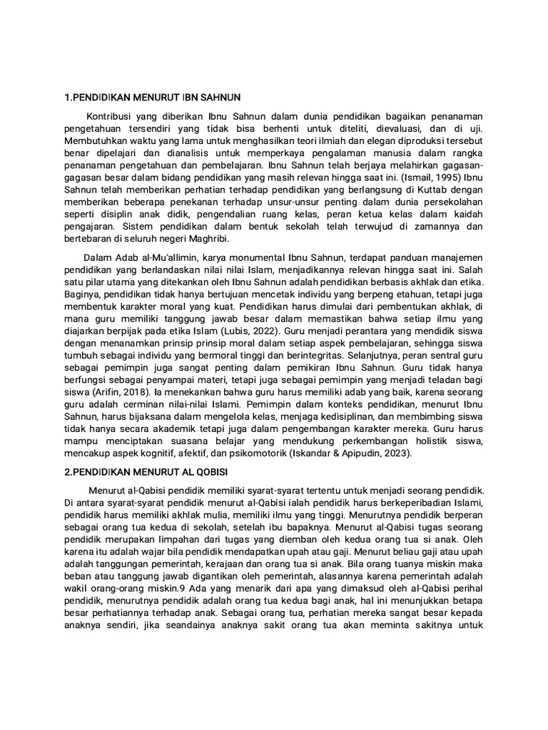 Uts Sejarah Pendidikan Islam | PDF