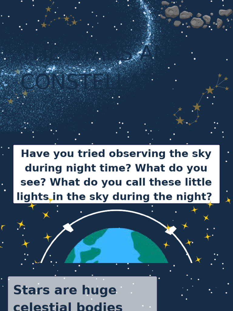 Understanding Stars and Constellations | PDF | Constellation | Stars