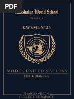 Brochure Mun | PDF | United Nations | Social Science